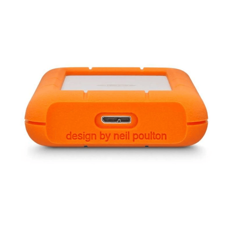 Disque dur externe LACIE RUGGED MINI 4T USB 3.0 - ORANGE