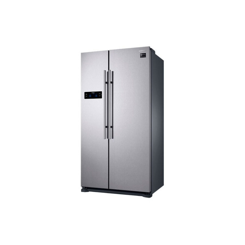 Samsung Réfrigérateur side by side RS57 silver sur Samsung Brand Shop