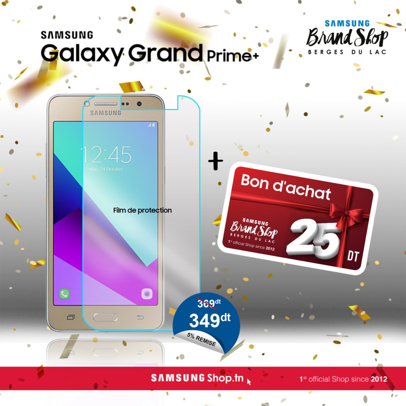 Samsung Galaxy grand prime plus - Samsung Tunisie